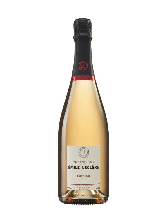 Émile Leclère Rosé Brut finns hos Champagnebonden